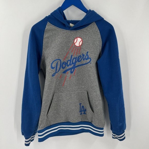 Dodgers | Shirts | Vintage La Dodgers Sweater Hoodie Sz M Usa Mlb ...